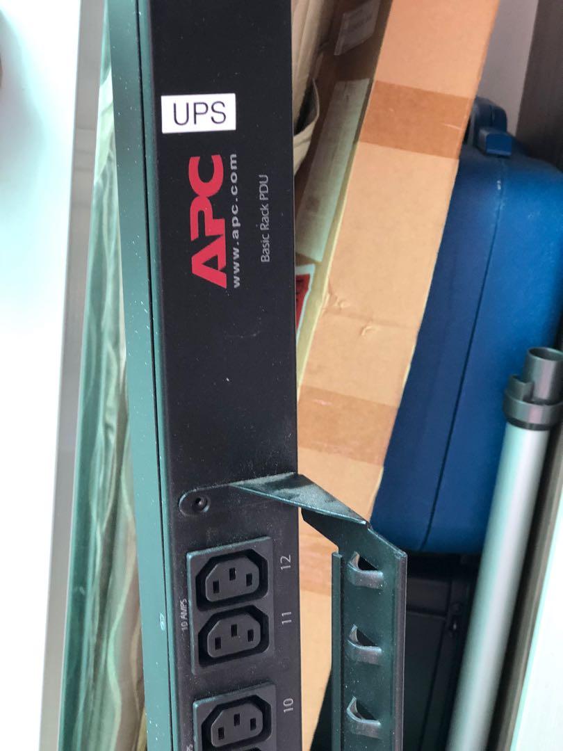 APC rack PDU for 42U rack, Computers & Tech, Parts & Accessories ...