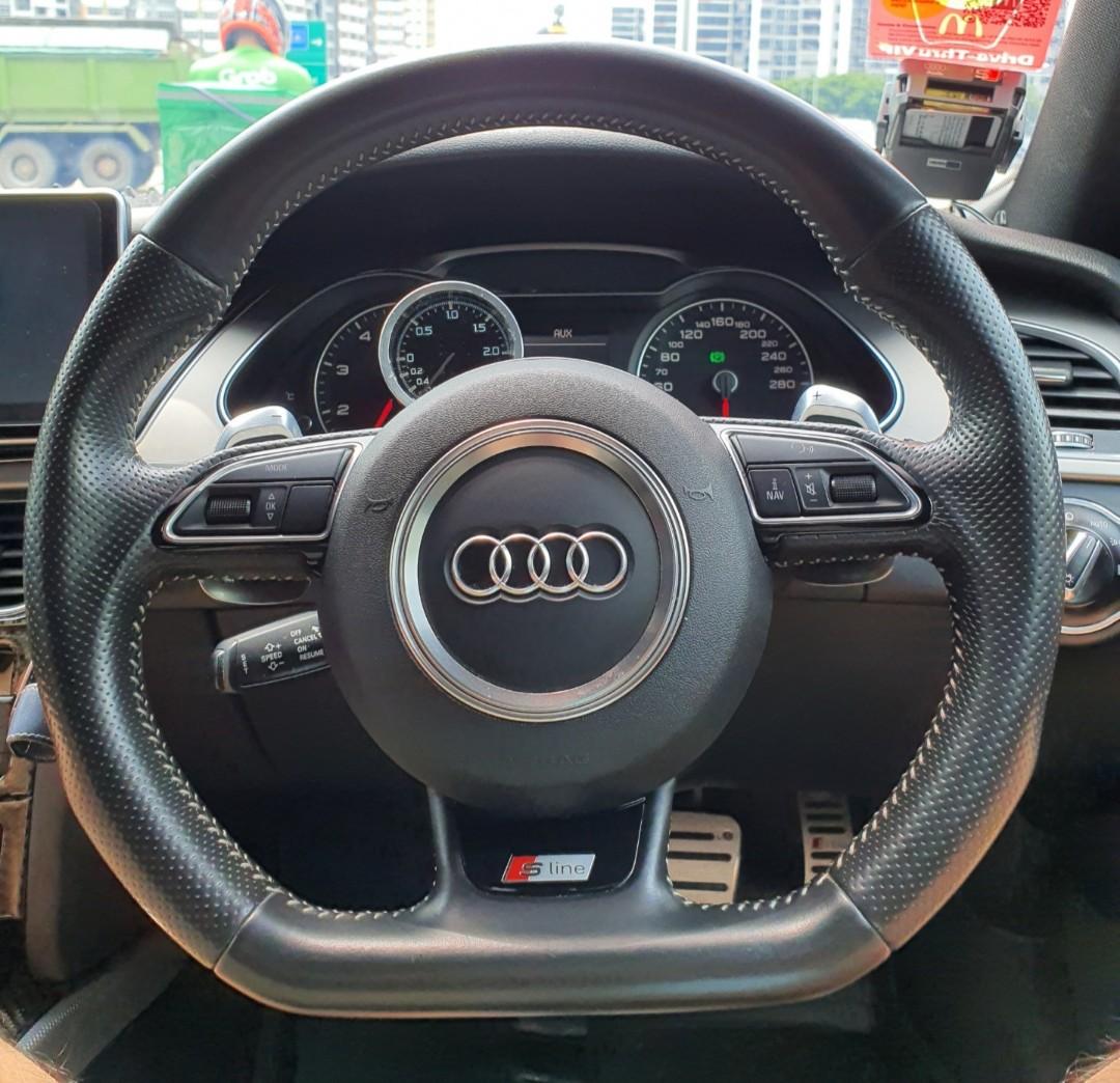 Audi RS4 steering wheel, Car Accessories, Accessories on Carousell