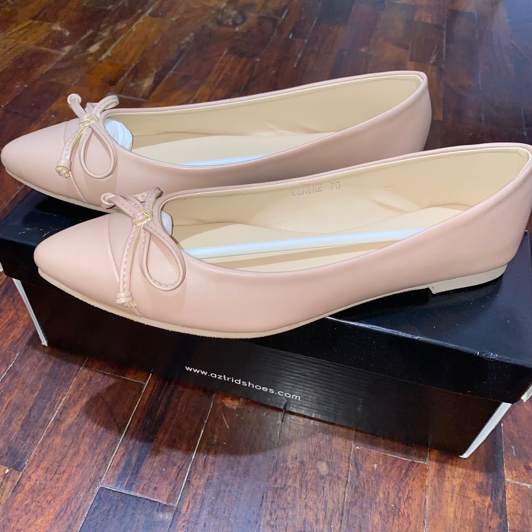 Aztrid Claire Old Rose Ballet Flats, Women's Fashion, Footwear, Flats ...