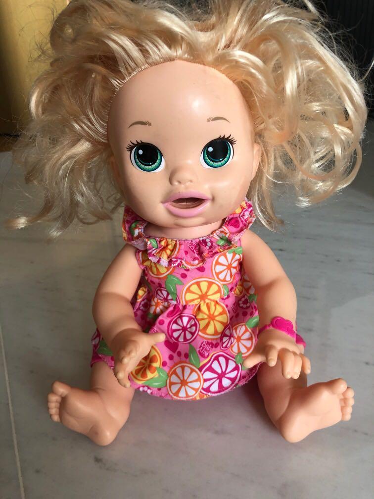 Baby Alive Snacking Sarah, Hobbies & Toys, Toys & Games on Carousell