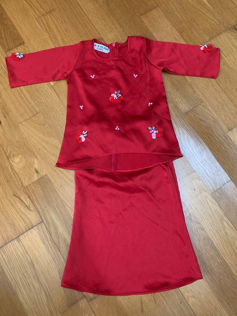 Baju Kurung Lara Alana, Babies & Kids, Babies & Kids Fashion on Carousell