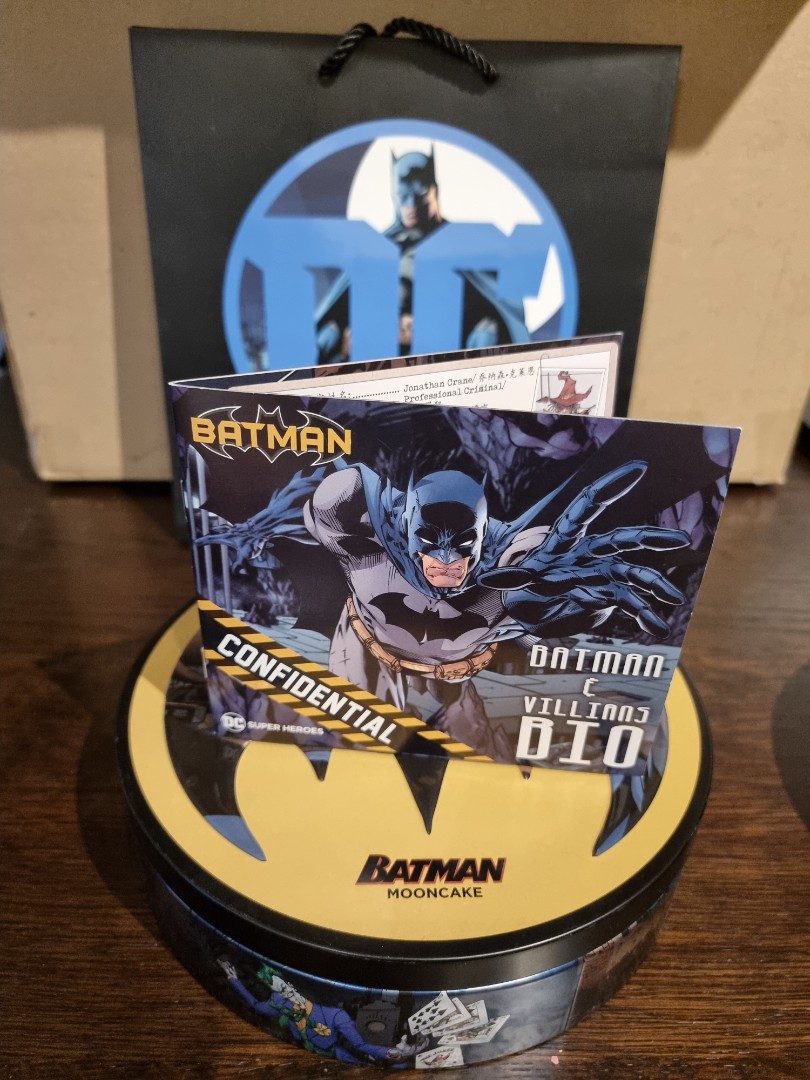 Rarr Batman tin container complete set, Hobbies & Toys, Toys & Games on ...