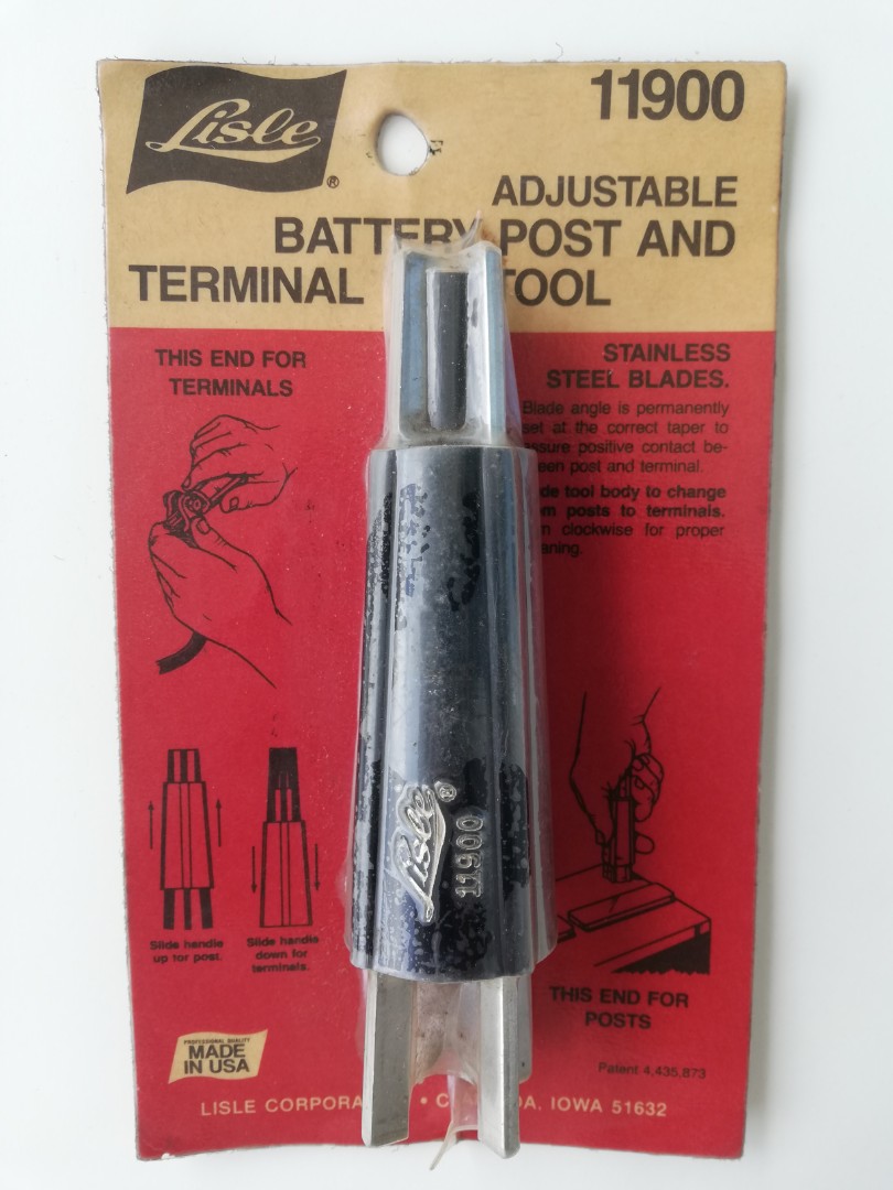 Battery Terminal Cleaner Lisle tool, Auto Accessories on Carousell
