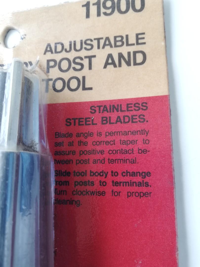 Battery Terminal Cleaner Lisle tool, Auto Accessories on Carousell