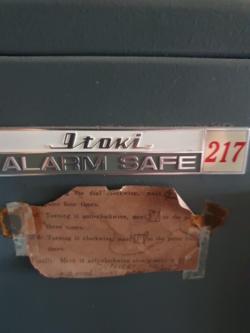 Big Solid Itoki Safe, Furniture & Home Living, Furniture, Shelves ...