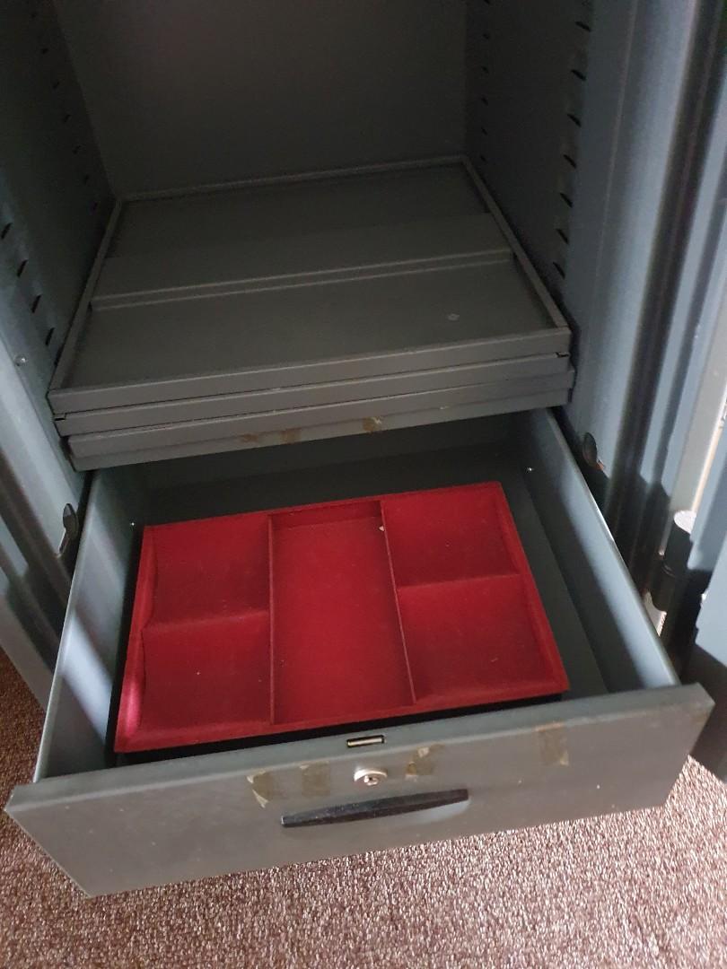 Big Solid Itoki Safe, Furniture & Home Living, Furniture, Shelves ...