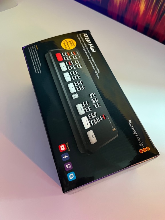 Blackmagic Atem Mini with very little use, full in box, Photography ...