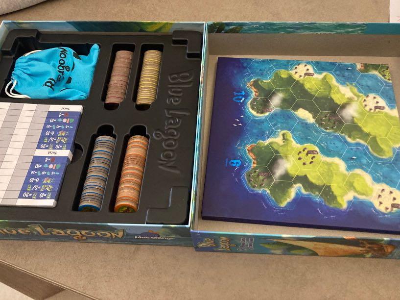Blue Lagoon Boardgame, Hobbies & Toys, Toys & Games on Carousell