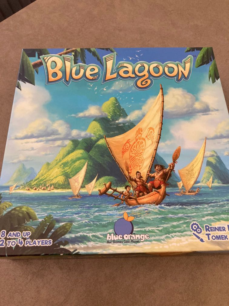 Blue Lagoon Boardgame, Hobbies & Toys, Toys & Games on Carousell