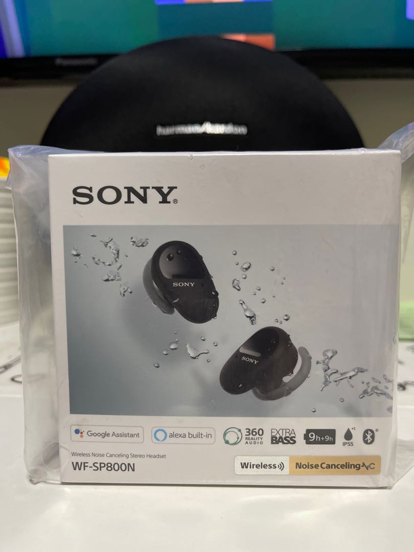 Brand New - Sony WF-SP800N Truly Noise Cancelling Headphone, Audio ...