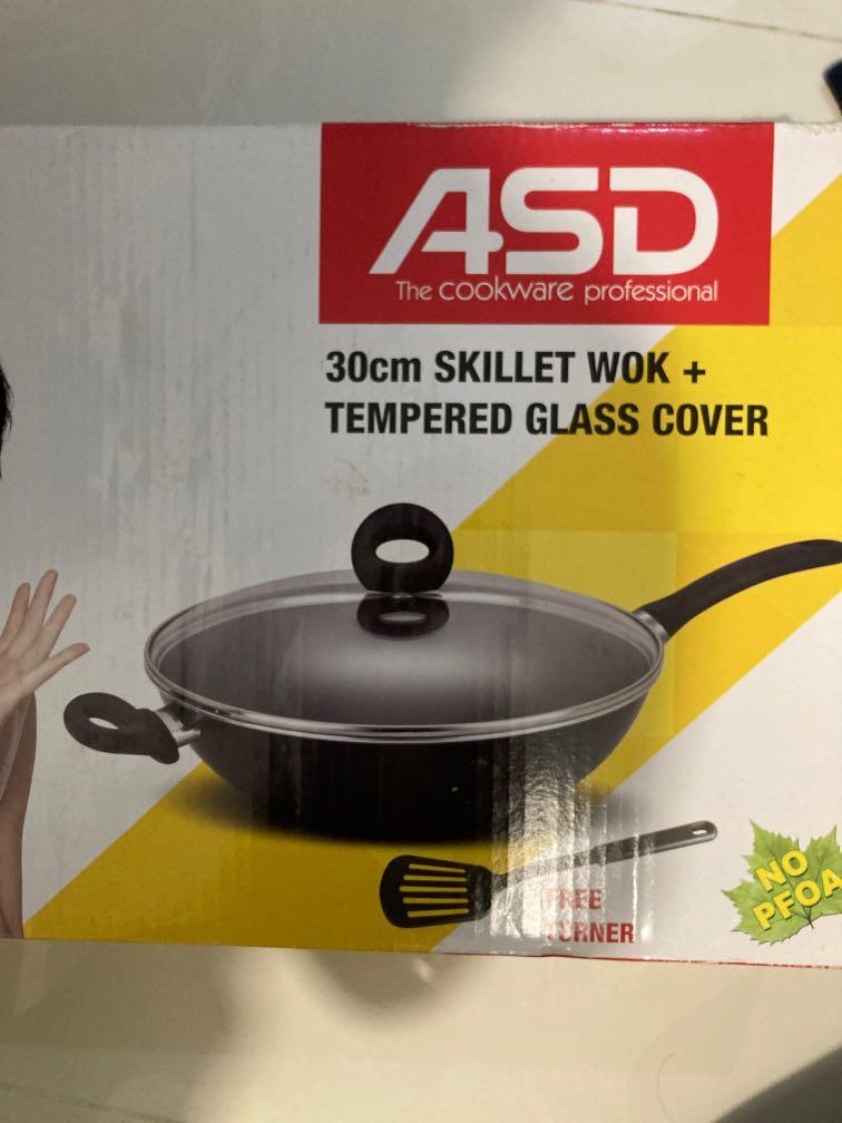 Brand new asd 30 cm skillet wok, Furniture & Home Living, Kitchenware ...