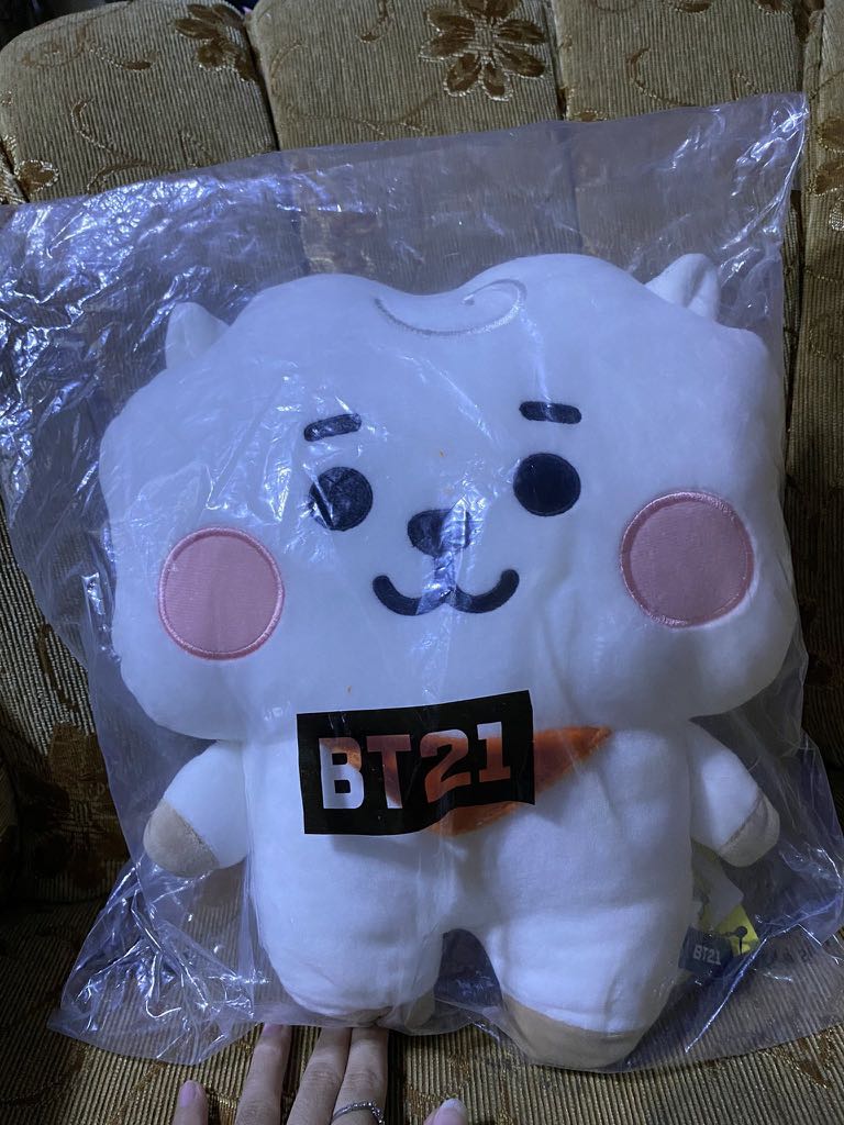 BT21 RJ HUG ME CUSION, Hobbies & Toys, Memorabilia & Collectibles, K ...