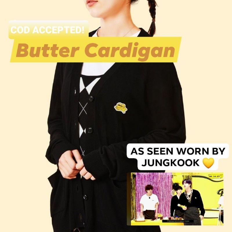 BTS Butter Cardigan as seen worn by JK and Suga, Hobbies & Toys ...