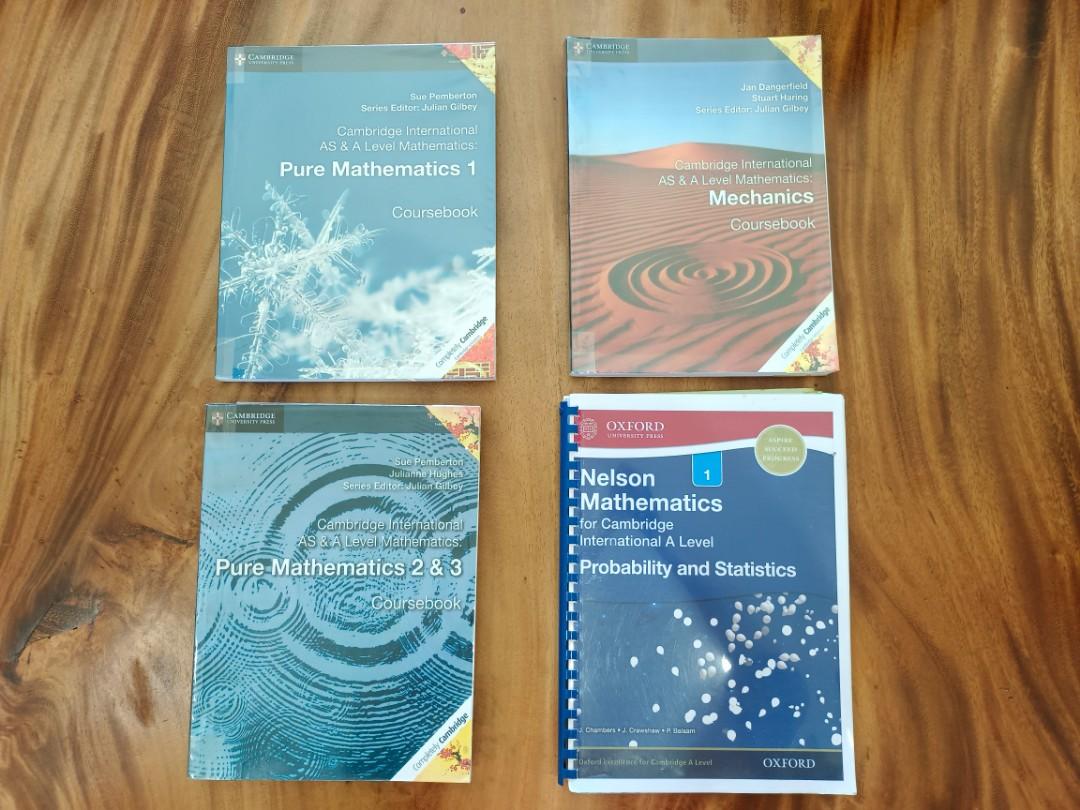 Cambridge A-Levels Mathematics Coursebooks, Hobbies & Toys, Books ...