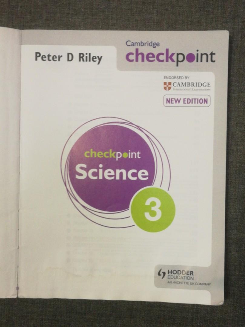 Cambridge checkpoint science coursebook 3, Hobbies & Toys, Books ...