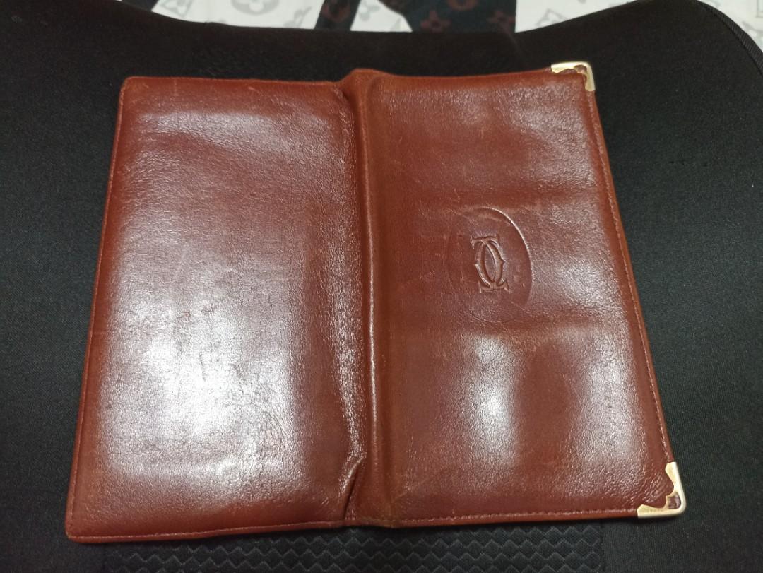 Cartier vintage passport/long vintage wallet, Women's Fashion, Bags ...