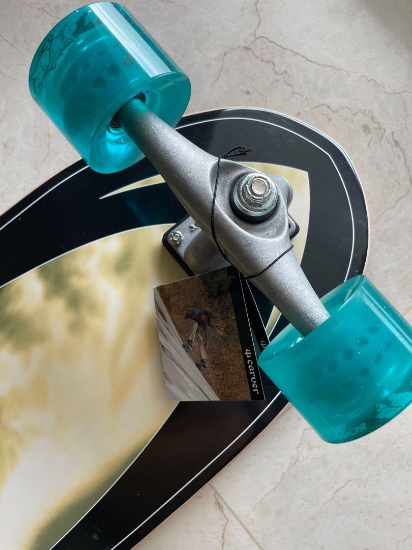 CARVER 31.25" SUPER SLAB SURFSKATE COMPLETE CX skateboard , Sports Equipment, Sports & Games ...