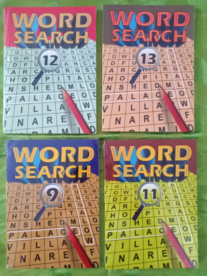 Classic Wordsearch Vol. 9,11,12 and 13, Hobbies & Toys, Books ...