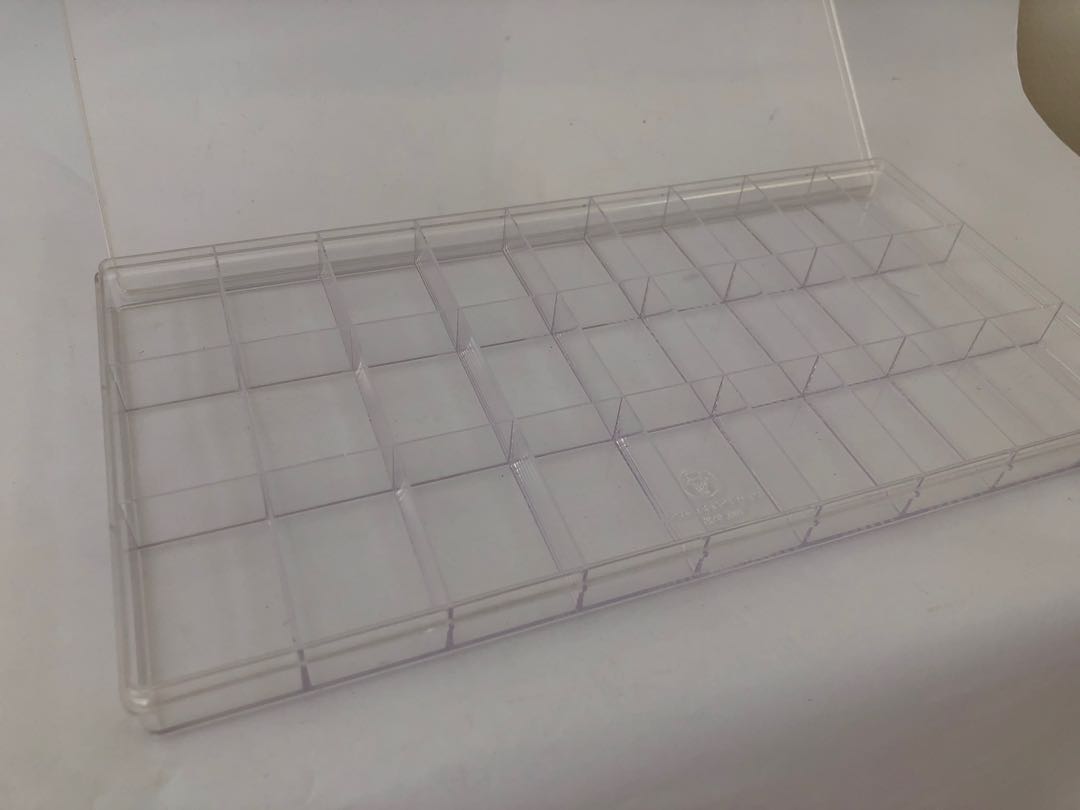 Clear transparent organizer set of 12, Furniture & Home Living, Home ...