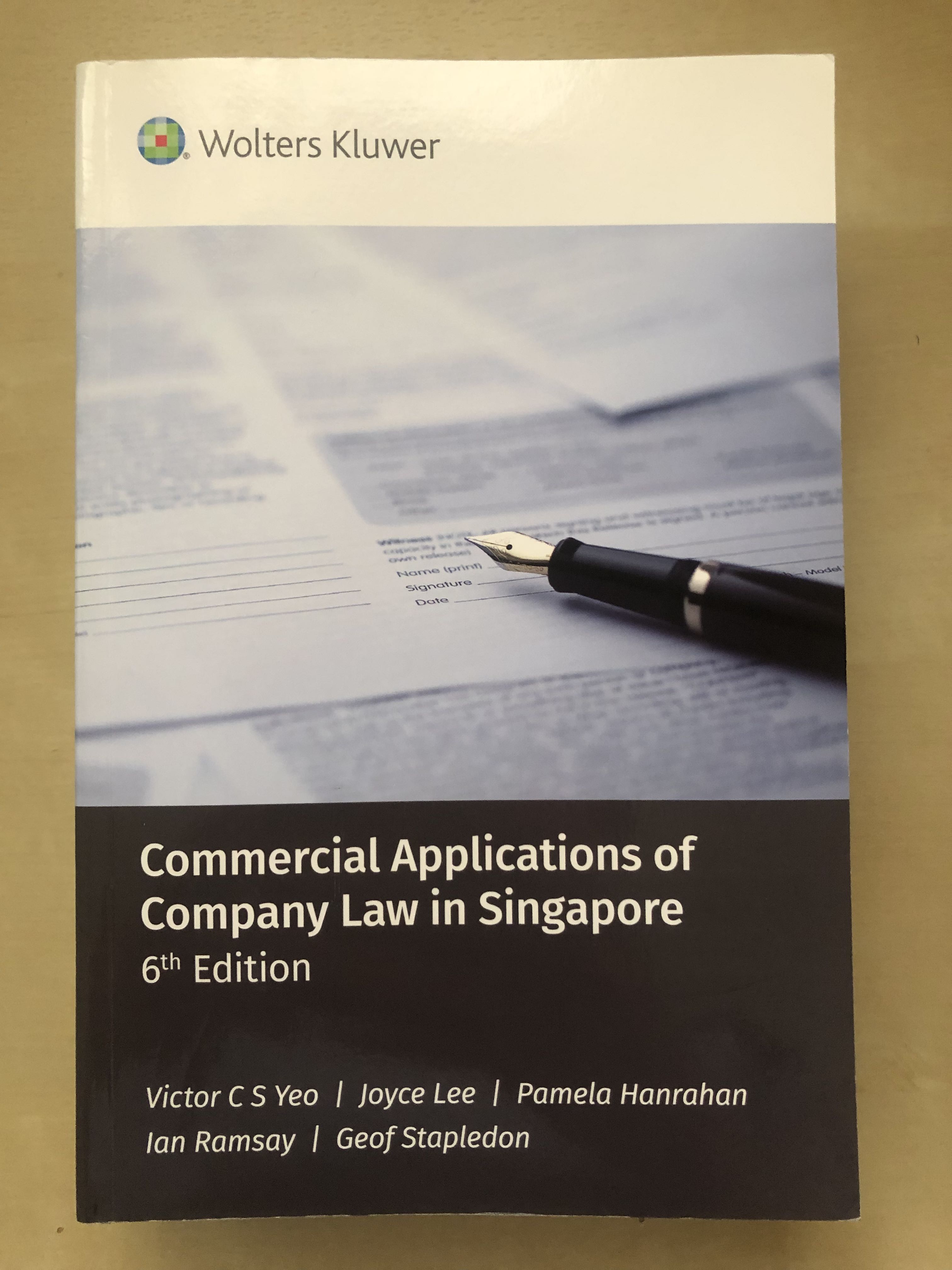 Commercial Application of Company Law in Singapore 6th edition, Hobbies ...