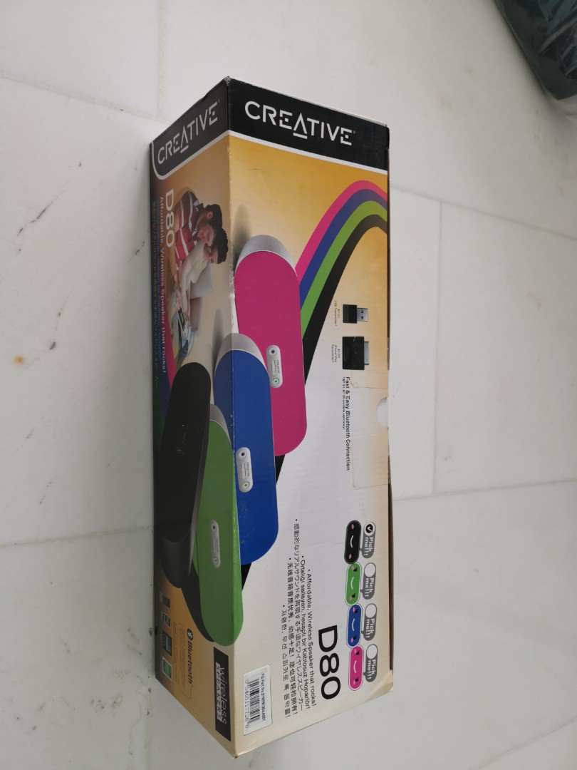Creative D80 wireless Bluetooth speaker, Audio, Soundbars, Speakers ...