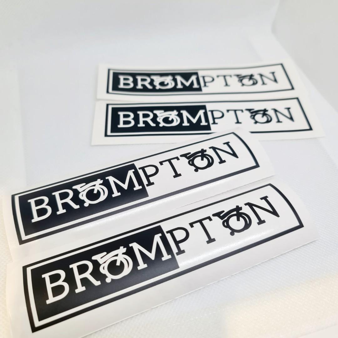 Customised Brompton Logo, Sports Equipment, Bicycles & Parts, Parts ...