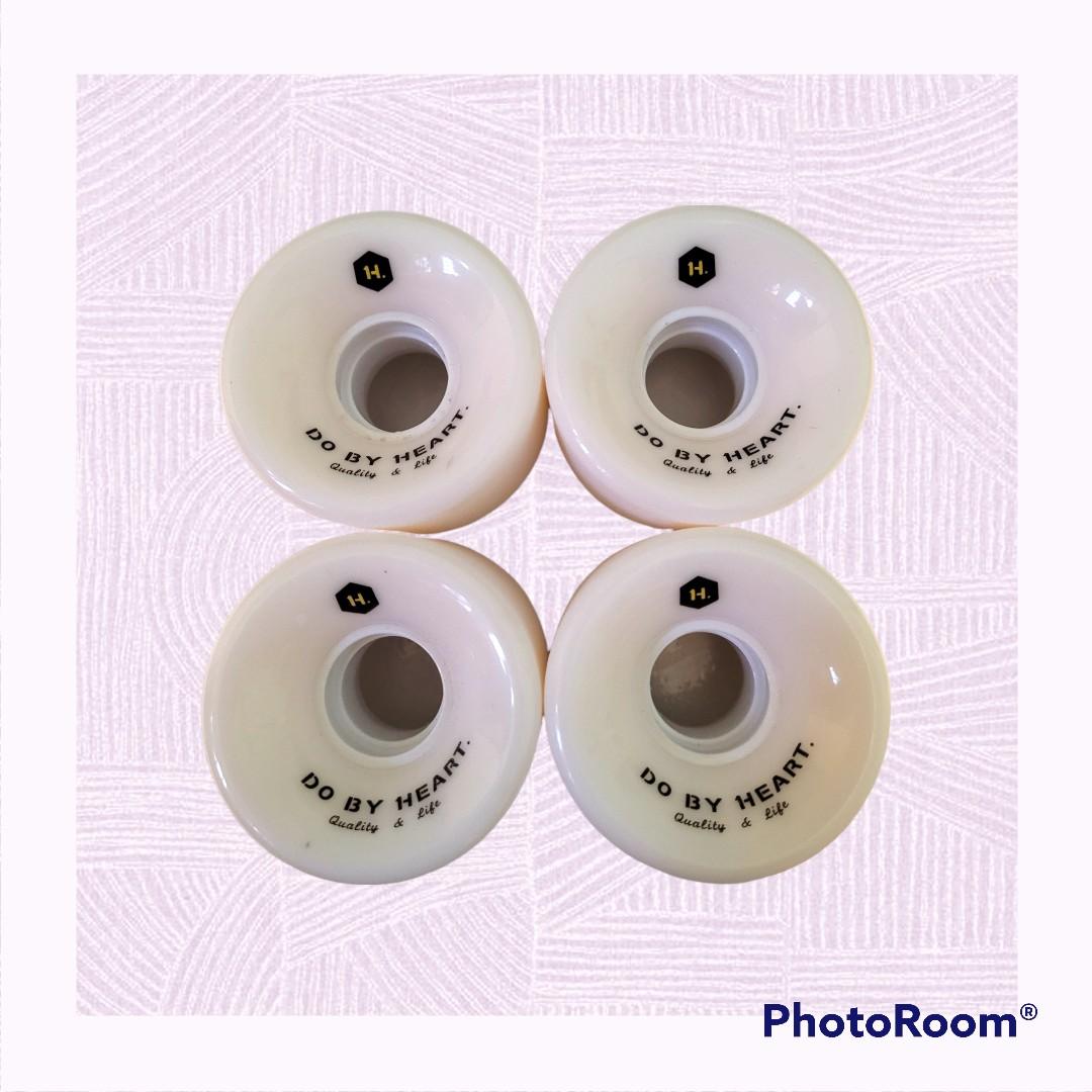 DBH Cream White Wheels, Sports Equipment, Sports & Games, Skates ...