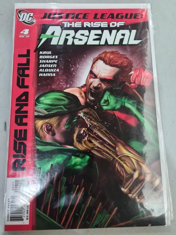 DC COMICS Fall of Green Arrow Rise of Arsenal (2010) seven issues ...