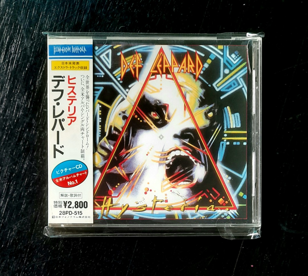 Def Leppard - Hysteria CD, Hobbies & Toys, Music & Media, CDs & DVDs on ...