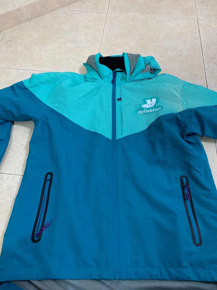 Deliveroo jacket, Motorcycles, Motorcycle Apparel on Carousell