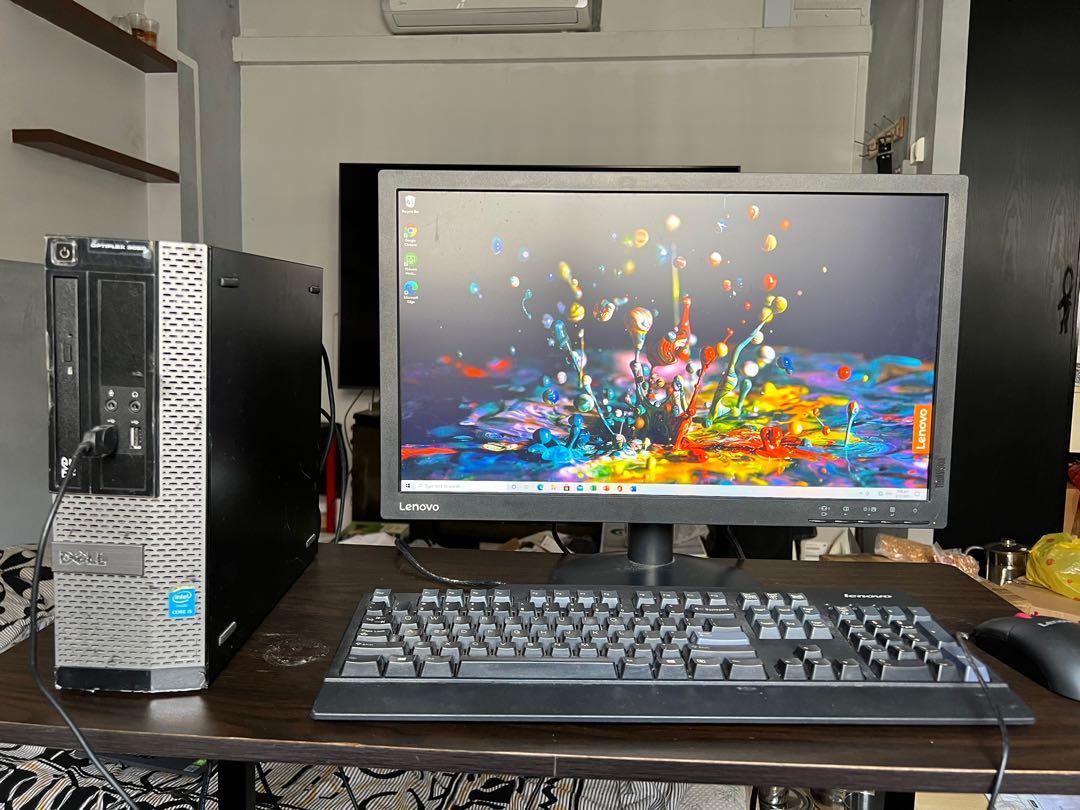 Dell CPU Desktop computer , i5 windows ,dual Hardisk 128 GB SSD and 1 ...