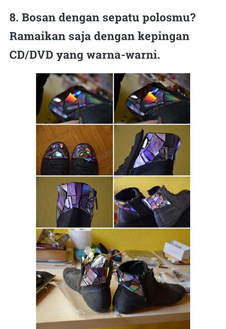 Disc CD VCD DVD Bekas Rusak untuk diy prakarya kesenian kerajinan ...
