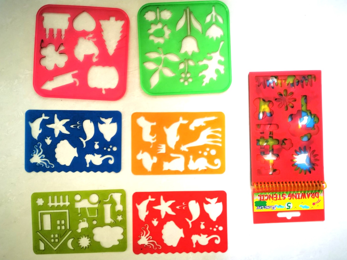 Drawing Stencils set, Hobbies & Toys, Stationary & Craft, Craft ...