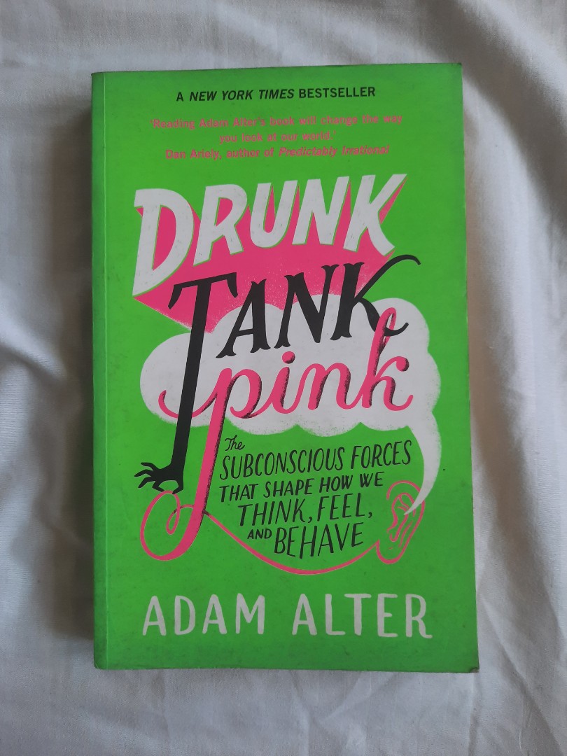 Drunk Tank Pink, Hobbies & Toys, Books & Magazines, Fiction & Non ...
