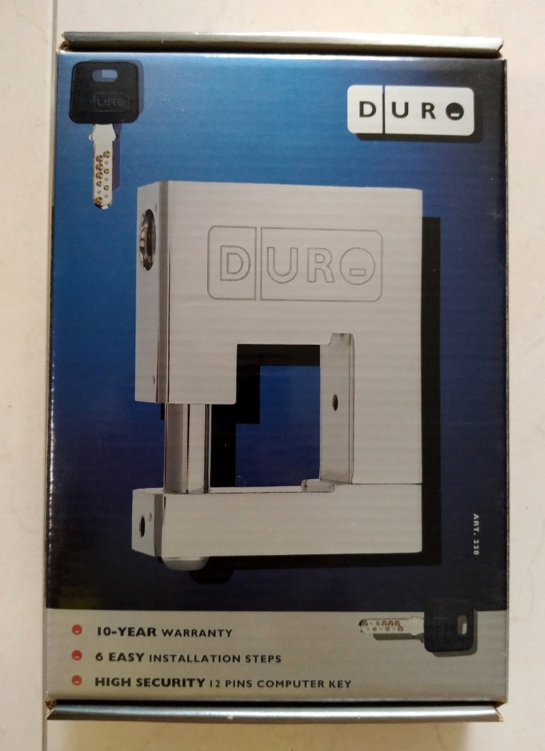 Duro Lock Art. 228, Furniture & Home Living, Security & Locks, Locks ...