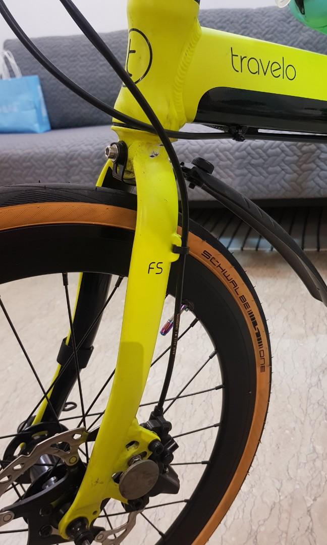 Fully Upgraded Travelo FS-D Foldable Bicycle, Sports Equipment ...