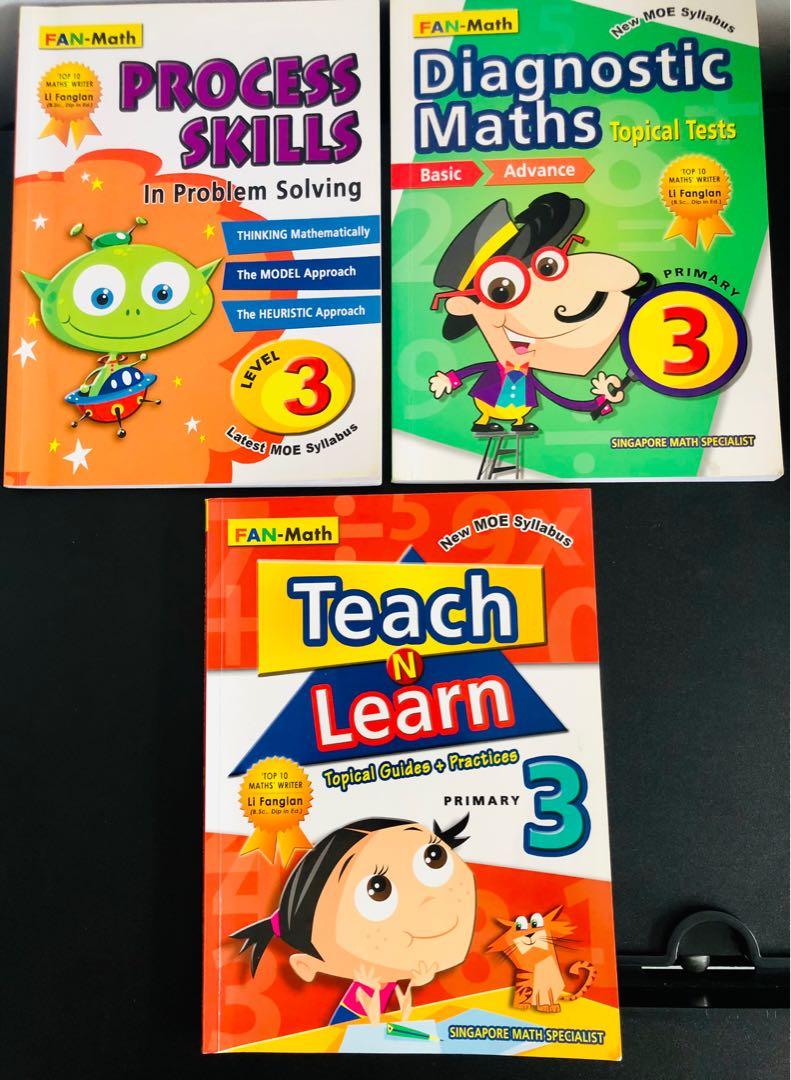Good as New P3 Math Books / Primary 3 FAN- Math : Process Skills ...