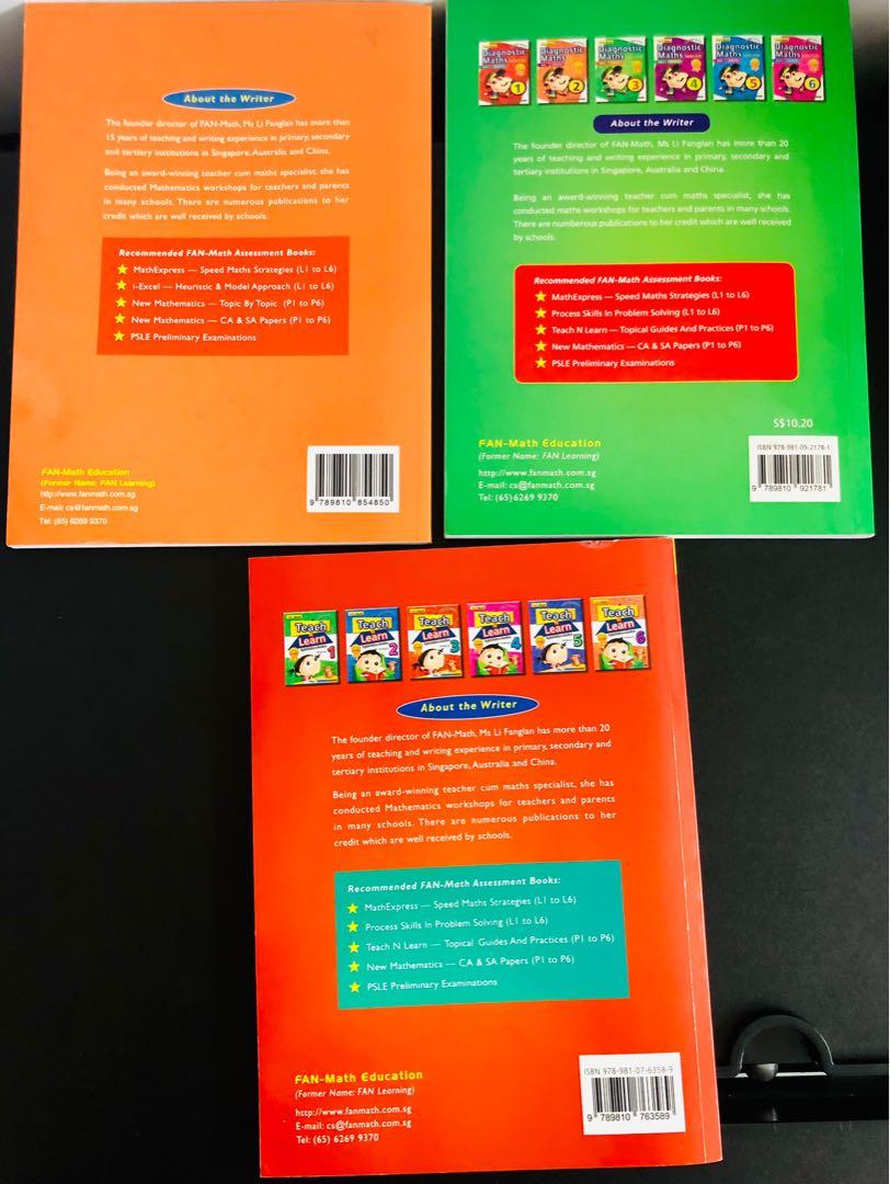 Good as New P3 Math Books / Primary 3 FAN- Math : Process Skills ...
