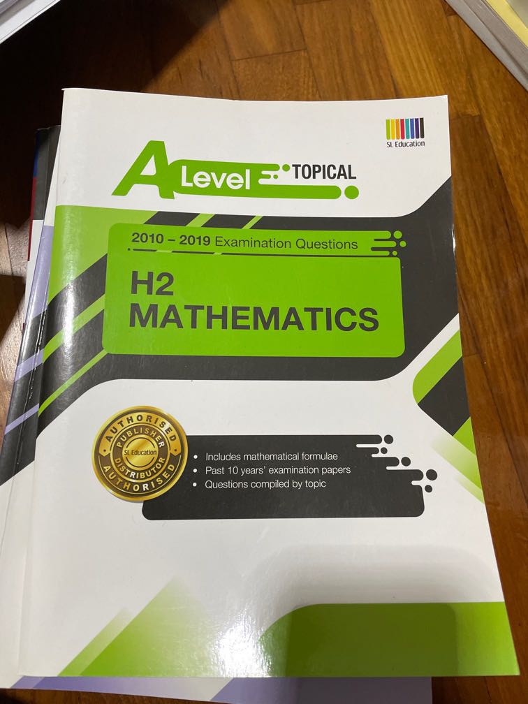 H2 Math TYS topical 2010-2019, Hobbies & Toys, Books & Magazines ...