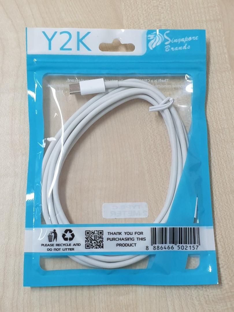 Handphone Type C cable 2M, Mobile Phones & Gadgets, Mobile & Gadget ...