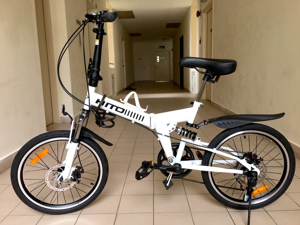 Hito Foldable Bike | 7 Speed Shimano Gear | Mechanical Disc Brake ...