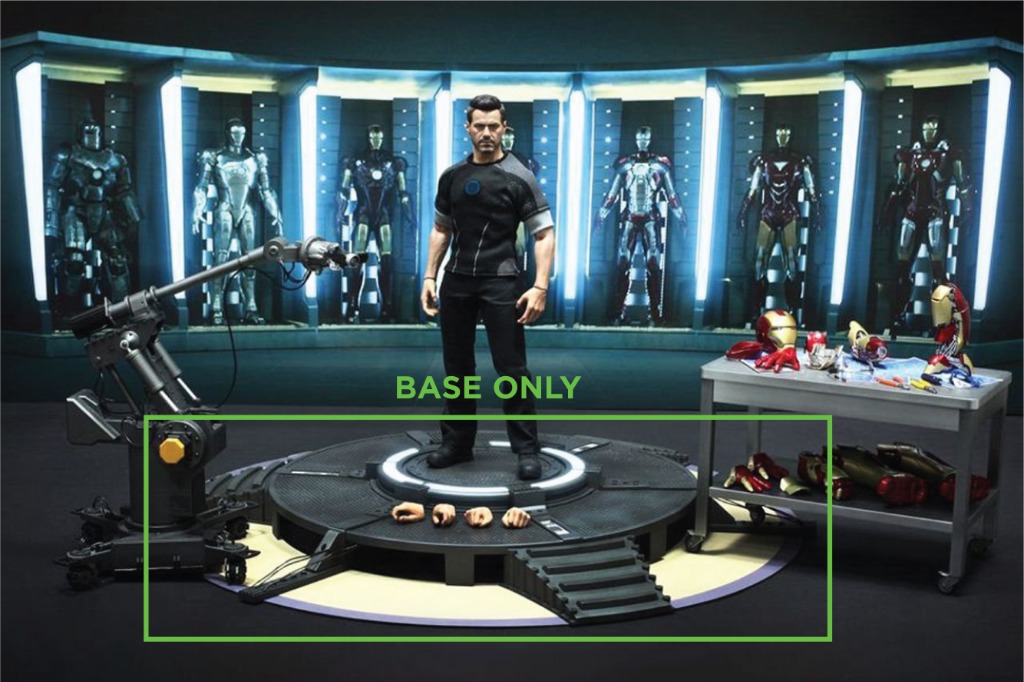 Hot Toys Iron Man 3 Tony Stark (Base only), Hobbies & Toys ...