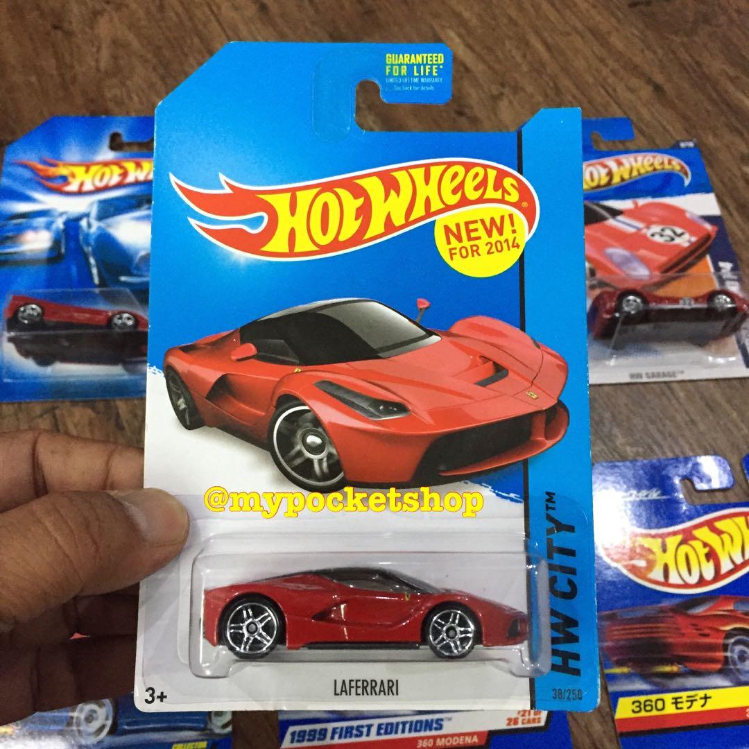 Hot Wheels FERRARI - Red Assortment / Various Years Hotwheels - F12 ...