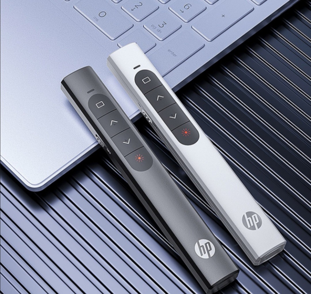HP Wireless presenter/laser pointer with built-in battery, Computers ...