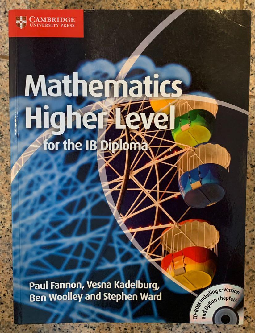 IB Mathematics HL Textbook, Hobbies & Toys, Books & Magazines ...
