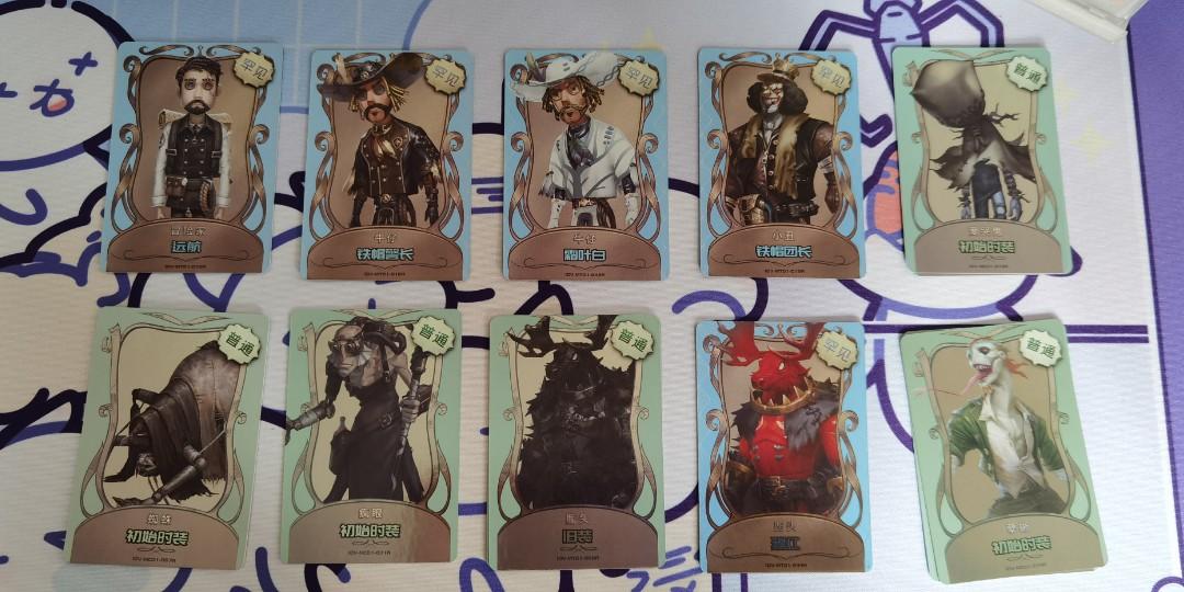 【Identity V】 Collectible Cards, Hobbies & Toys, Toys & Games on Carousell