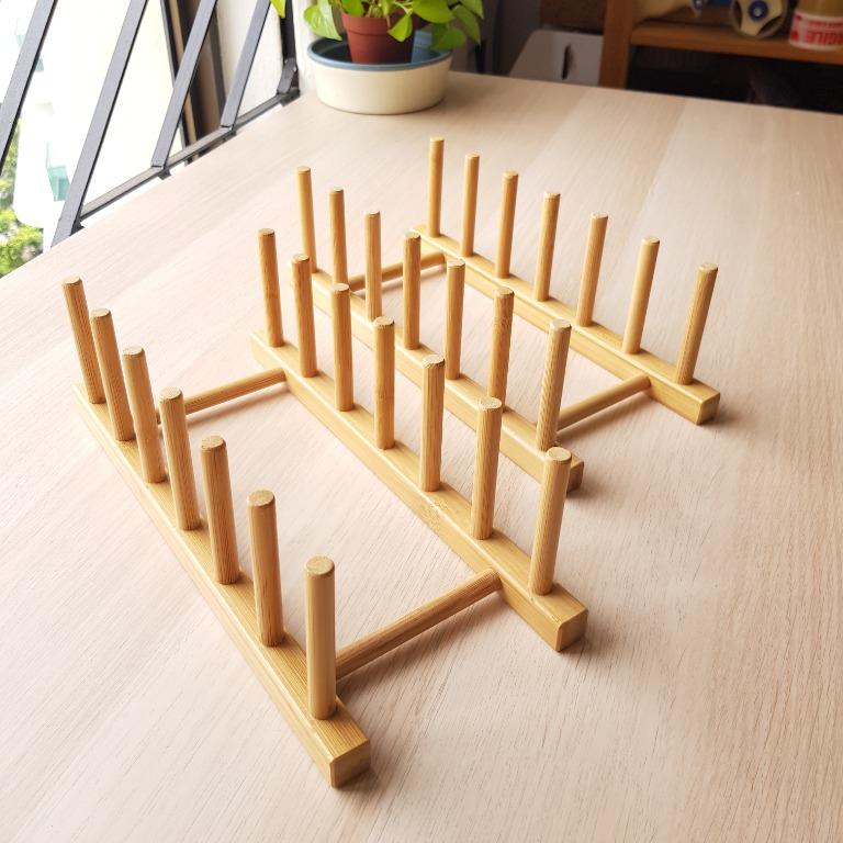 IKEA OSTBIT Plate Holder (2 racks), Furniture & Home Living ...