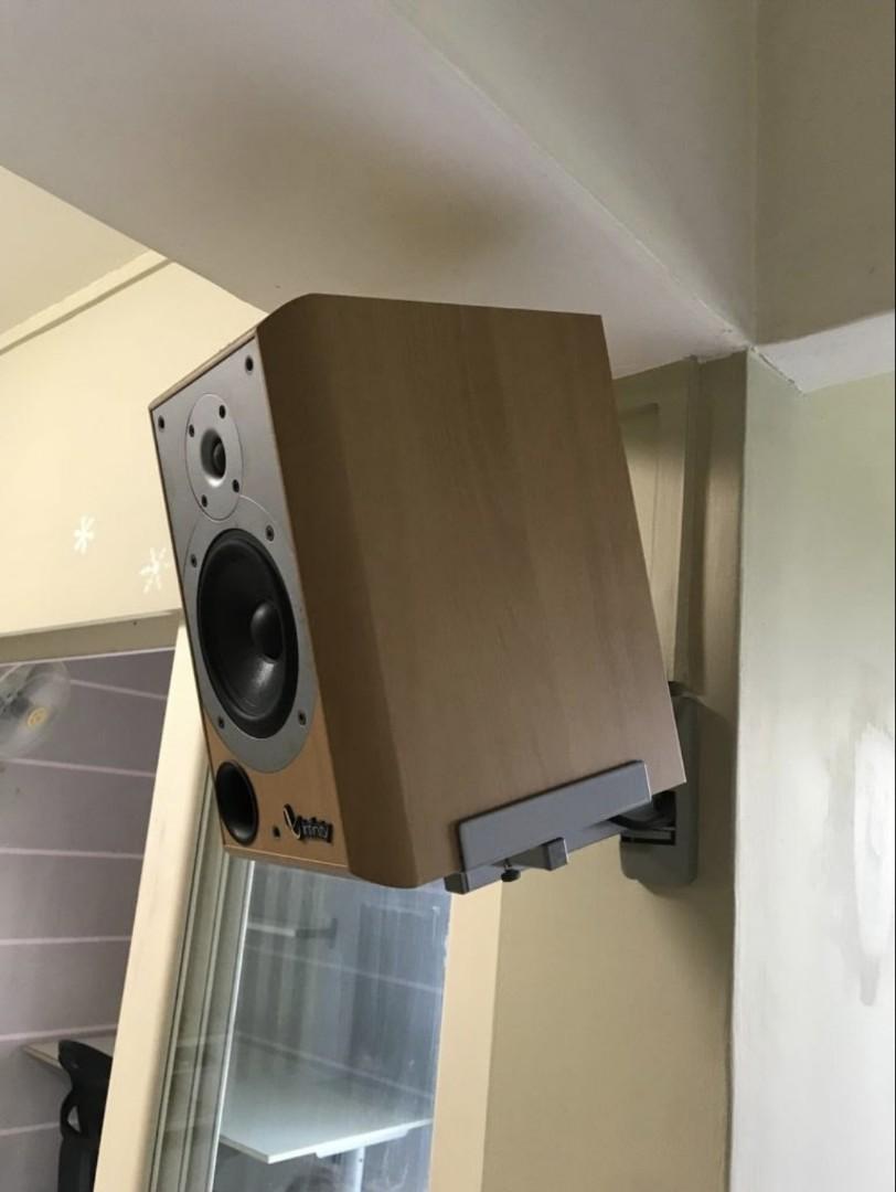 Infinity Primus 100 Bookshelf Speakers with Wall bracket, Audio ...
