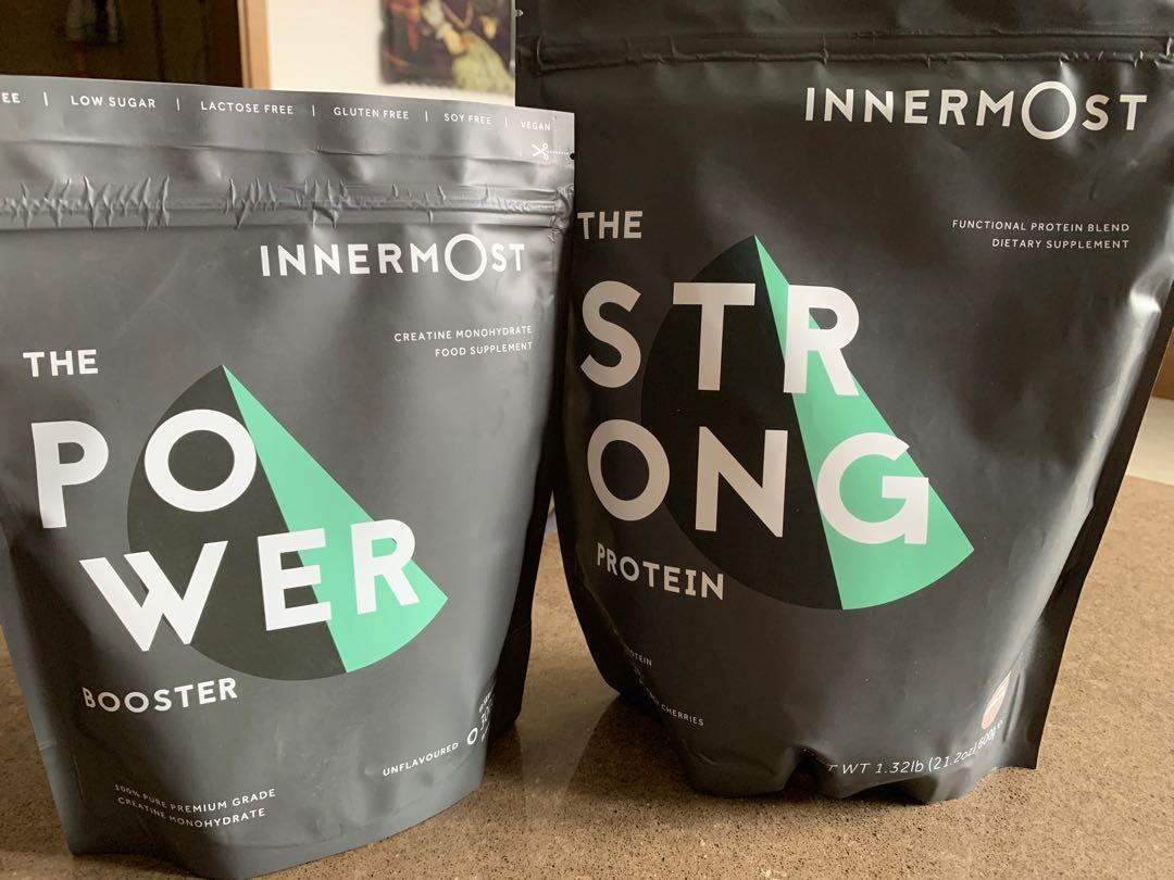INNERMOST Protein Powder and Creatine Monohydrate, Health & Nutrition ...