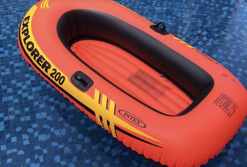 Intex explorer 200 including rowing and pump, Sports Equipment, Other ...